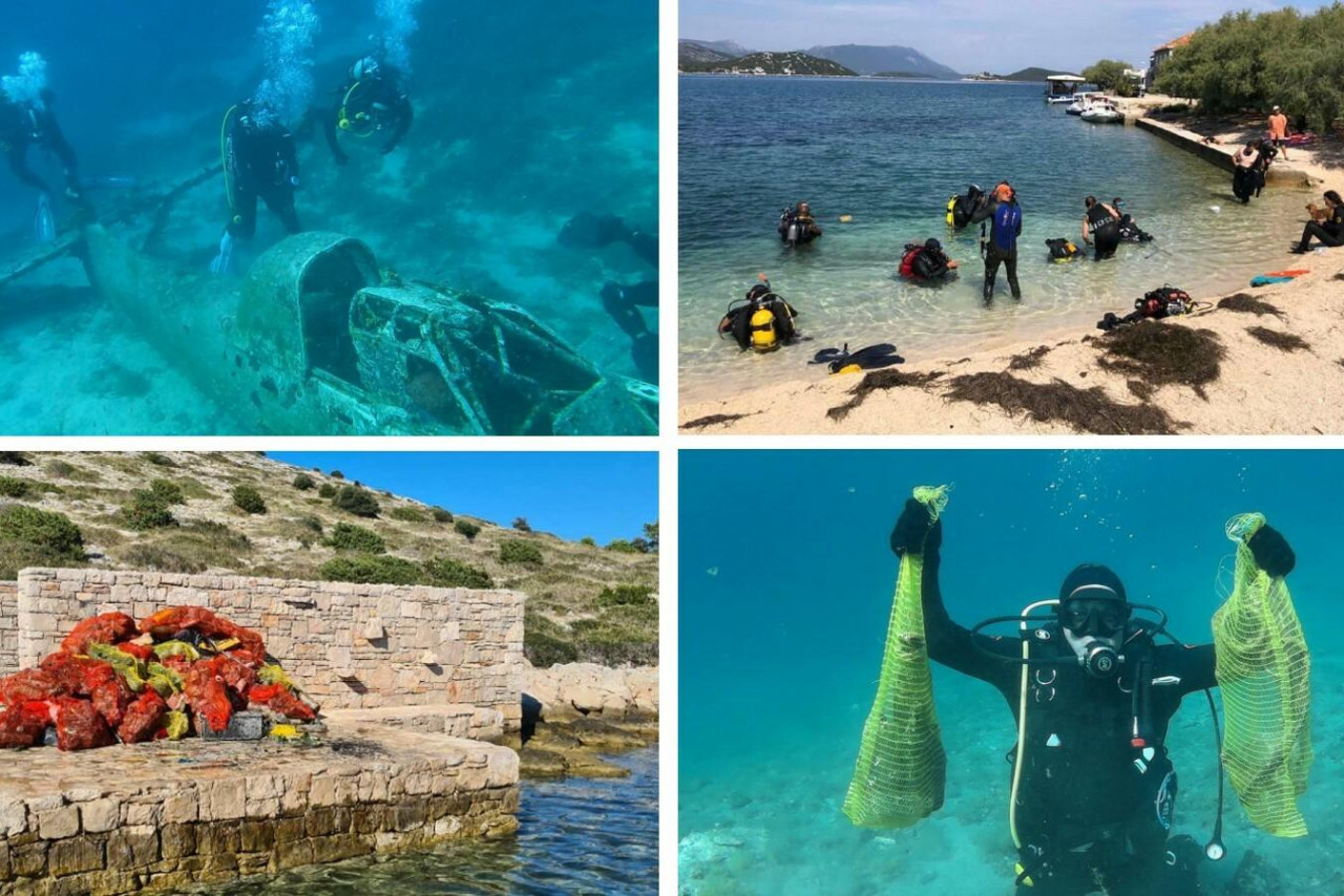 Slobodna Dalmacija - Ronioci iz Blaca po jadranskim uvalama sakupljali ...