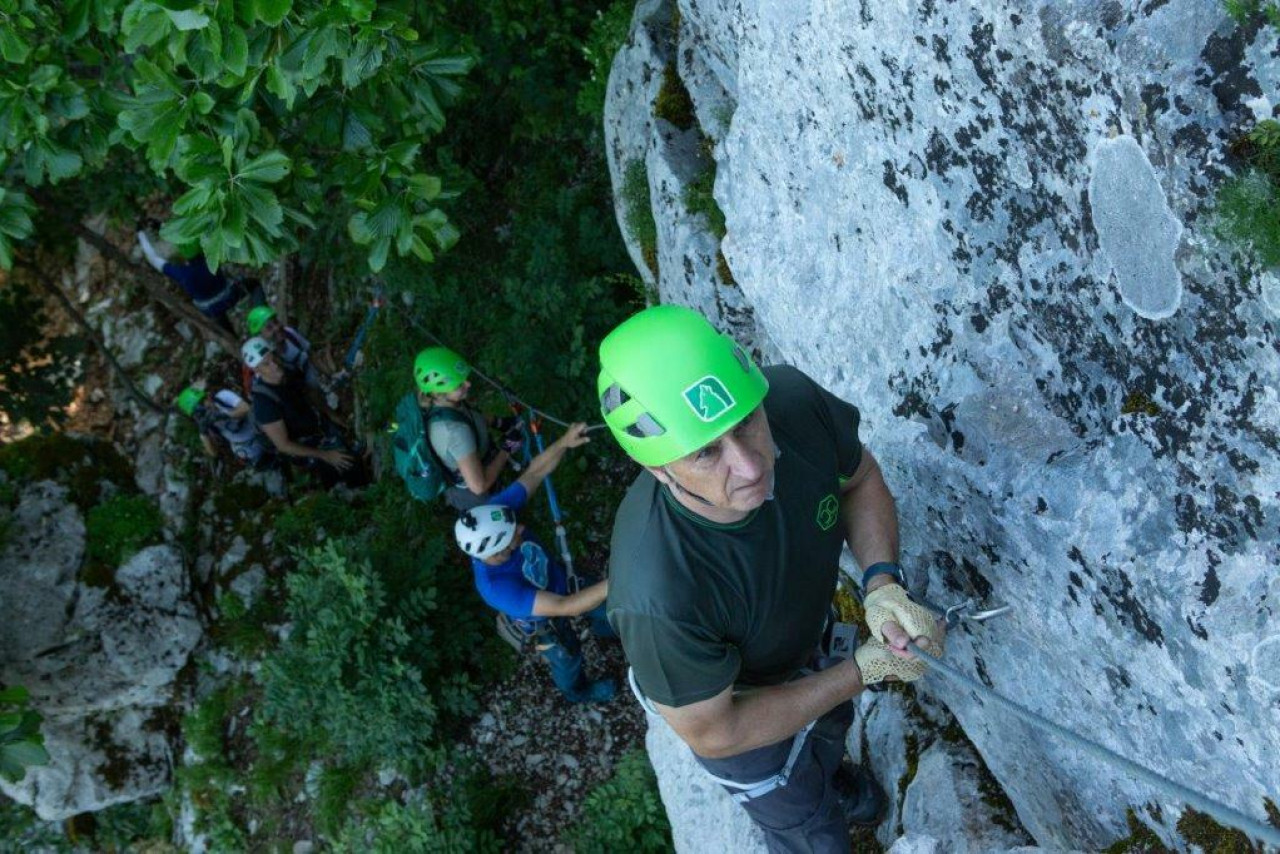 Slobodna Dalmacija - Otvorena nova penjačka staza u Zadarskoj županiji ...