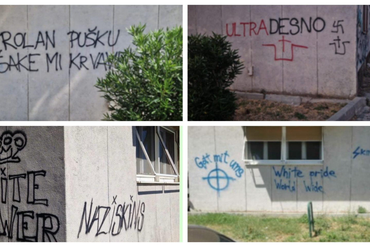 Slobodna Dalmacija - Ovaj fašist ne odustaje od zida na zgradi u samom ...