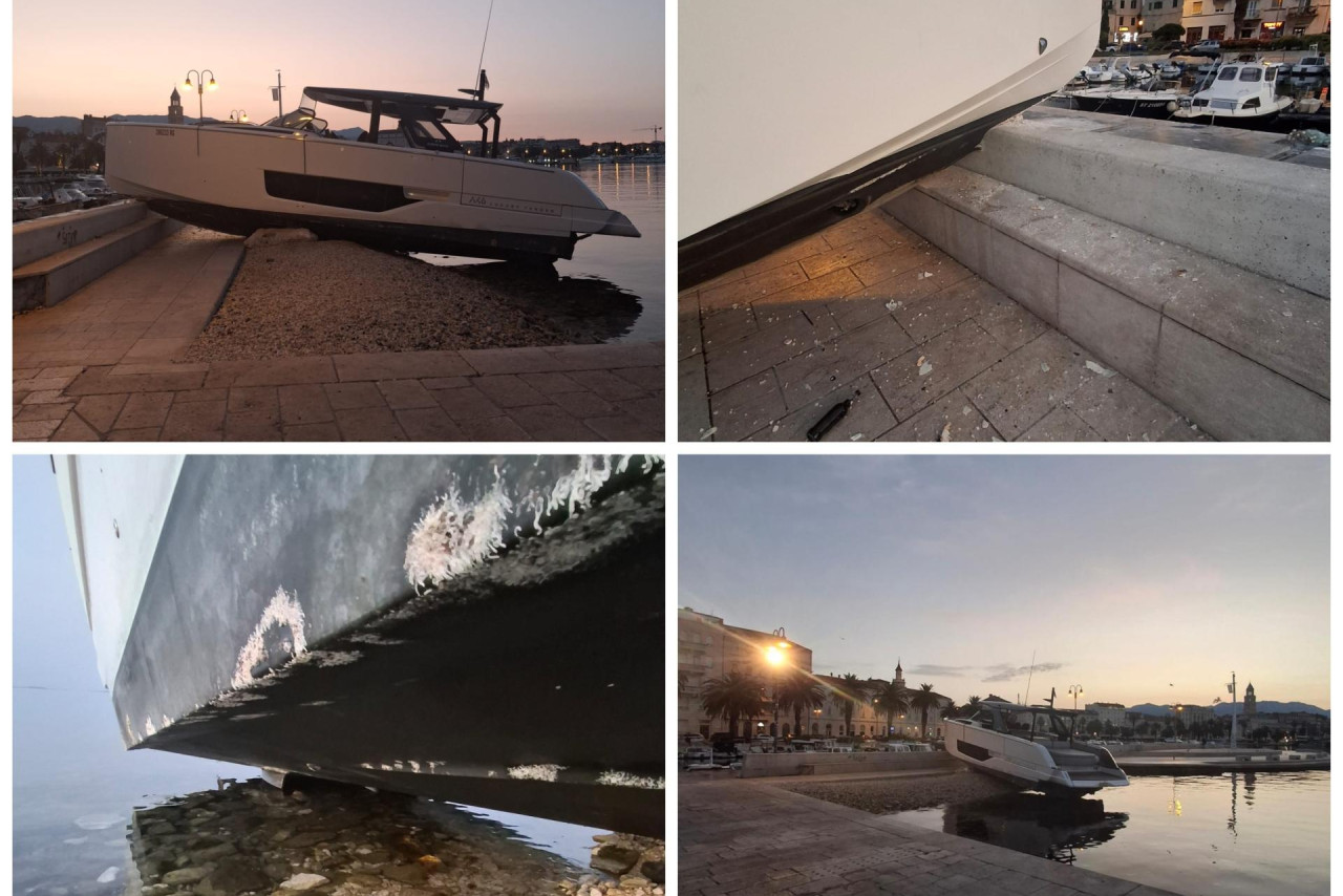 Otvoreno more - FOTO Pomorska nesreća u Splitu! Noćas se na Matejušku ...