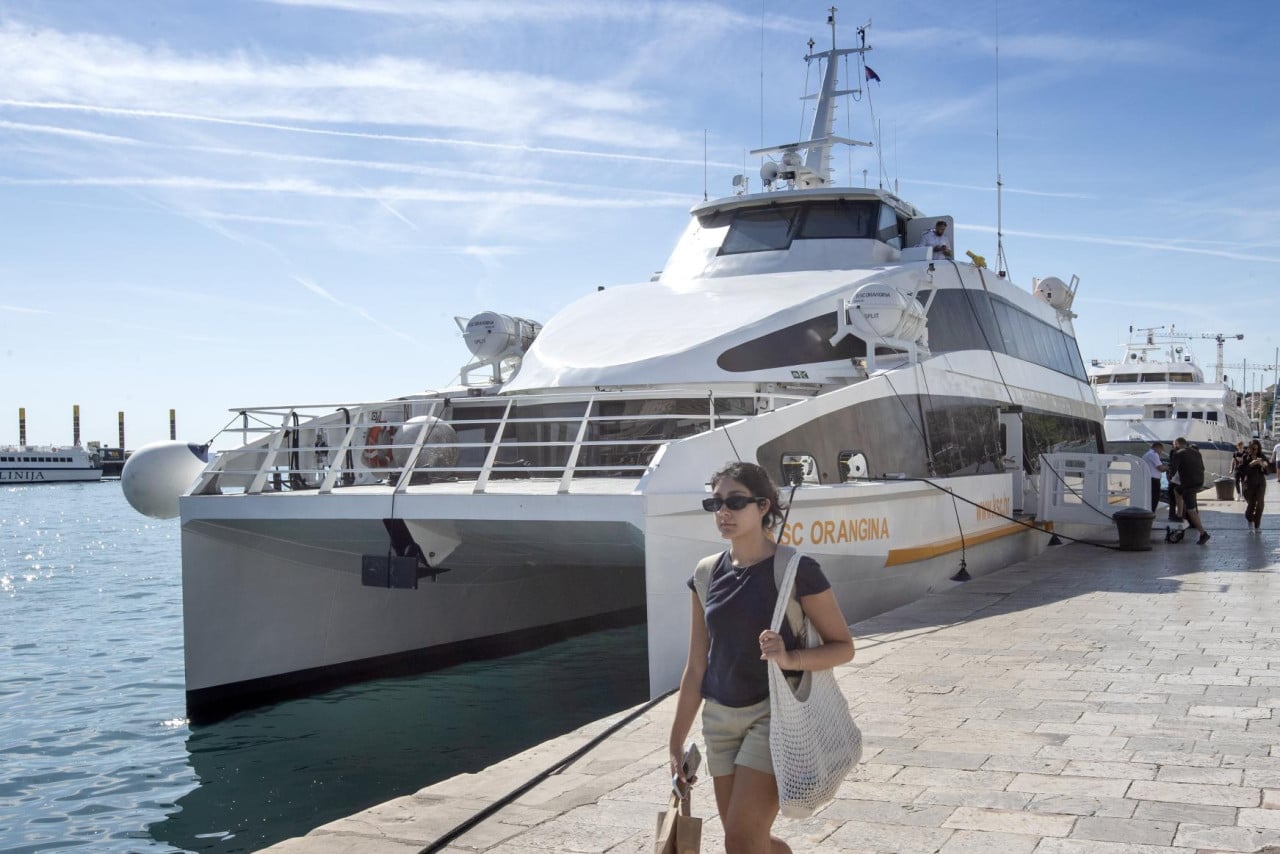 Slobodna Dalmacija - 'Naranča' dobila nasljednicu! Katamaran 'Orangina ...