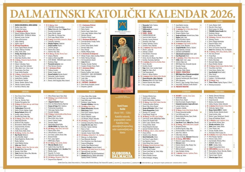 Slobodna Dalmacija - Danas uz Slobodnu Dalmaciju darujemo dalmatinski ...