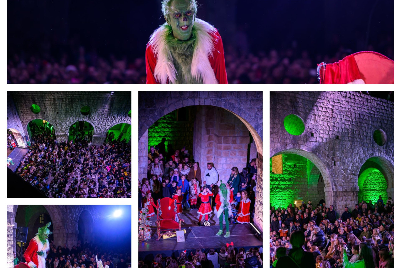 Dubrovački - Nimalo strašan, nego drag i smiješan: Grinch oduševio i ...
