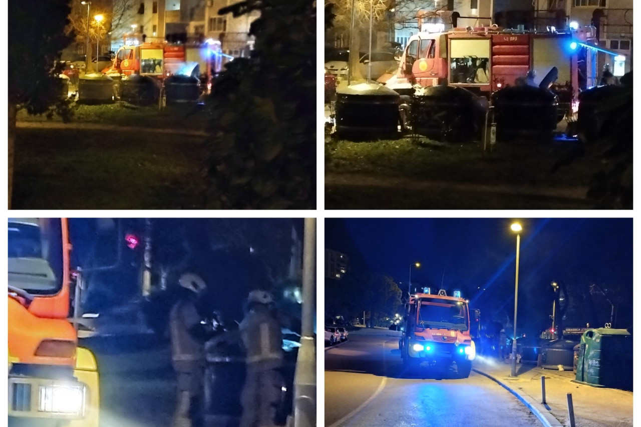 Slobodna Dalmacija - FOTO U Splitu noćas opet gorio auto! Vatrogasci ...